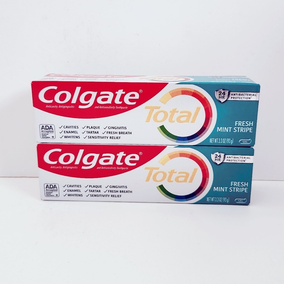 colgate | Bath & Body | 45 Colgate Total Fresh Mint Stripe Gel ...